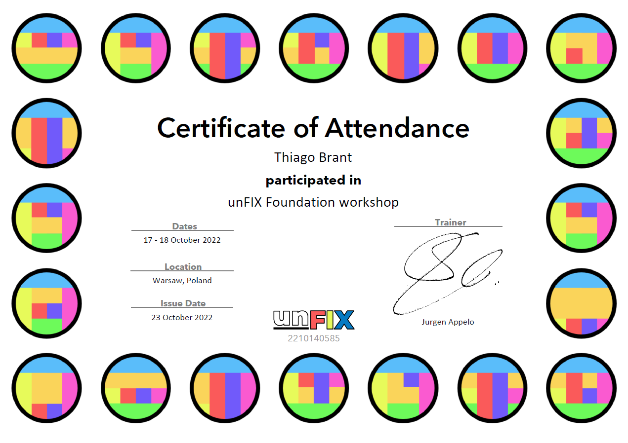 unFIX Foundation Workshop em São Paulo - Sympla