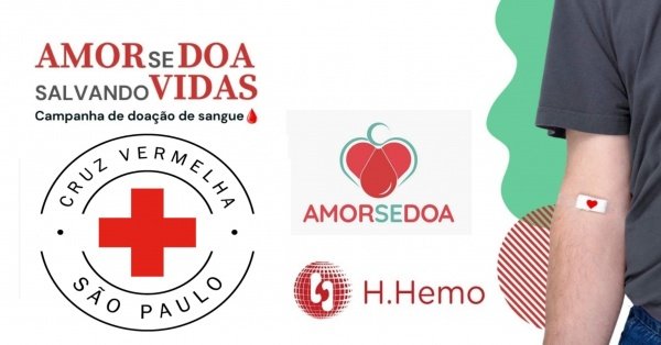 Doação de Sangue na Cruz Vermelha - Dia 18/11 em São Paulo - Sympla