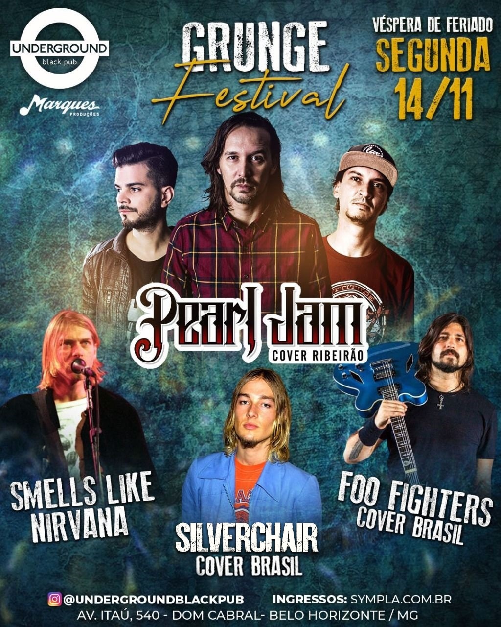 GRUNGE FESTIVAL em Belo Horizonte - 2024 - Sympla