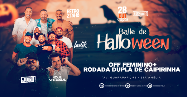 BAILINHO DE HALLOWEEN|28 DE OUTUBRO em Belo Horizonte - Sympla