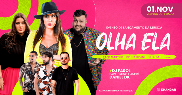 OLHA ELA - PRÉ FERIADO - CANCELADO em Belo Horizonte - Sympla