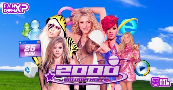 2000 Em Uma Noite em São Paulo - Sympla