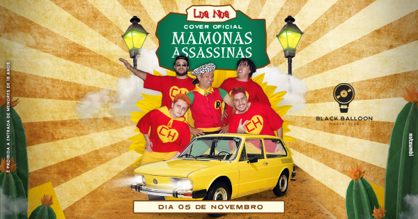Lua Nua - Mamonas (Cover Oficial) em Botucatu - Sympla
