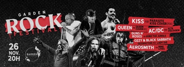 Garden Rock Festival em Içara - Sympla