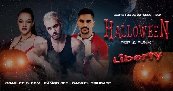 Sexta Pop e Funk - Edição Halloween com Dj Scarlet Bloom, Dj Ramos Off ...