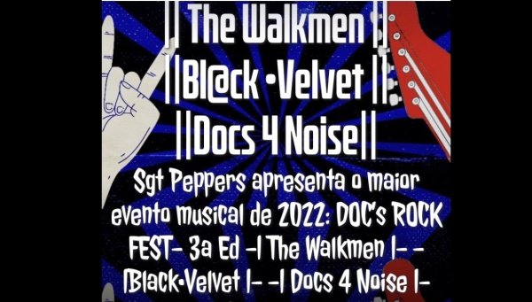 Docs Rock Fest - 3a Ed. - 30/11/2022 em Porto Alegre - Sympla