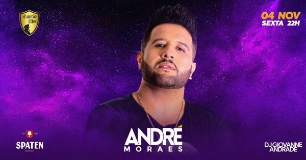 SERTANEJO COM ANDRÉ MORAES # 04.11.2022 em Tremembé - Sympla