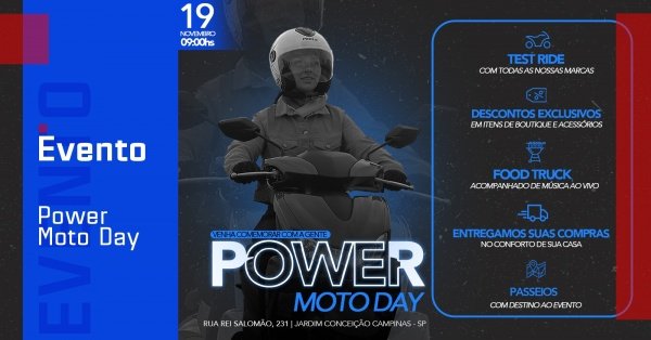 Power Moto Day em Campinas - Sympla