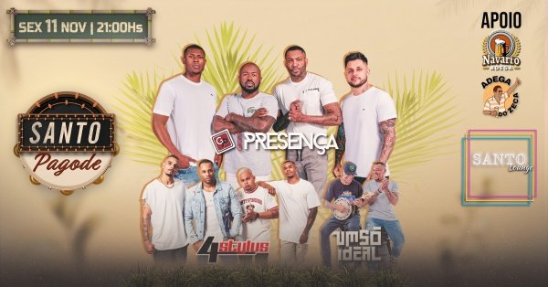 Santo Pagode em Campinas - Sympla