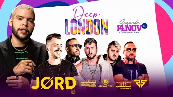 DEEP LONDON em Rio de Janeiro - Sympla
