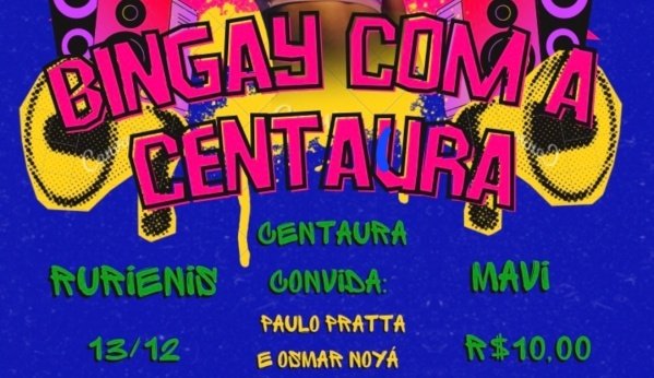Bingay com a Centaura em Aracaju - Sympla