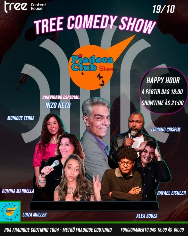 Show de comédia standup em São Paulo - Sympla