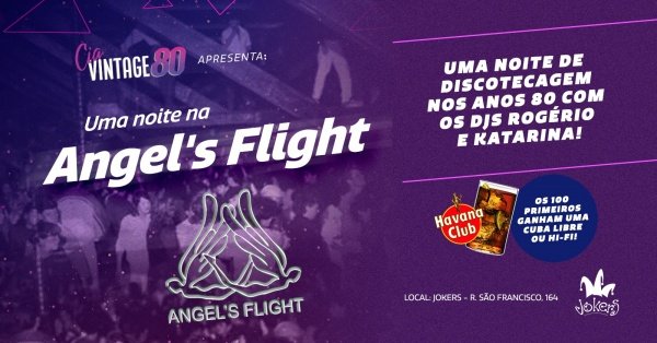 UMA NOITE NA ANGEL'S FLIGHT em Curitiba - Sympla