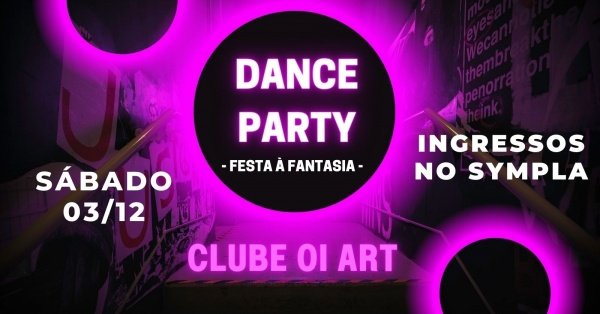 DANCE PARTY - Festa à Fantasia em Belo Horizonte - Sympla