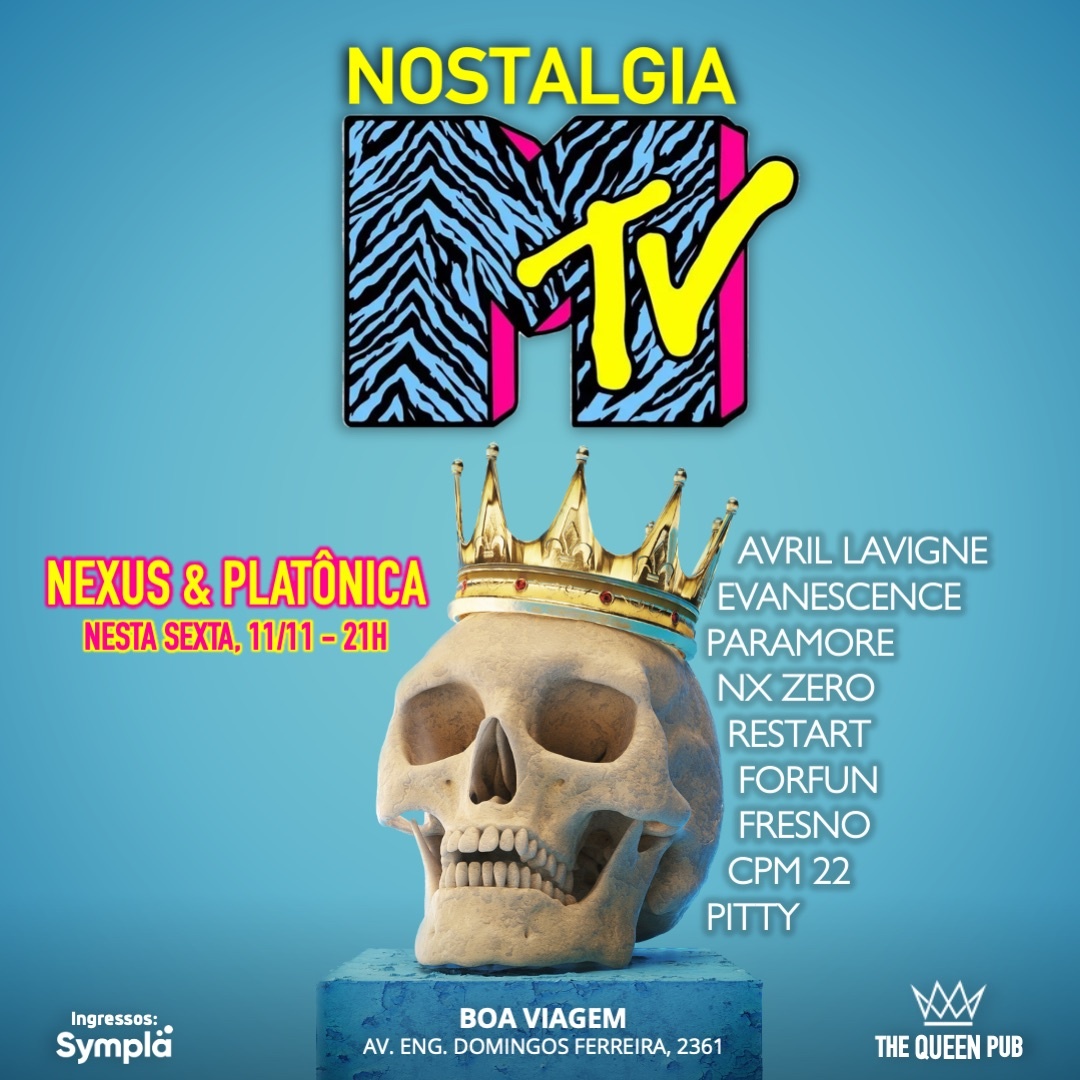 Nostalgia MTV - A Última do Ano! em Recife - Sympla
