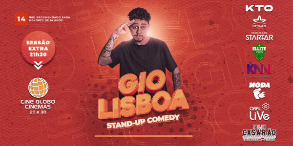 SESSÃO EXTRA - Gio Lisboa em Três Passos/RS | STAND UP COMEDY em Três ...
