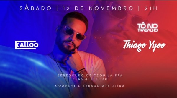 Thiago Yyoo em Rio das Ostras - Sympla