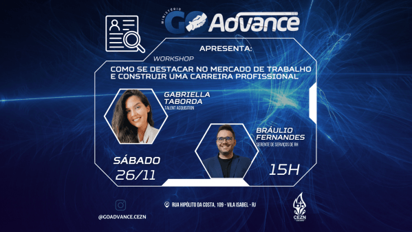 Workshop Go Advance - Como se destacar no mercado de trabalho e ...