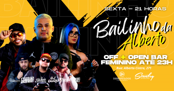 BAILINHO DA ALBERTO em Belo Horizonte - Sympla