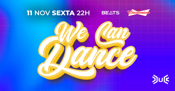 WE CAN DANCE em Belo Horizonte - Sympla