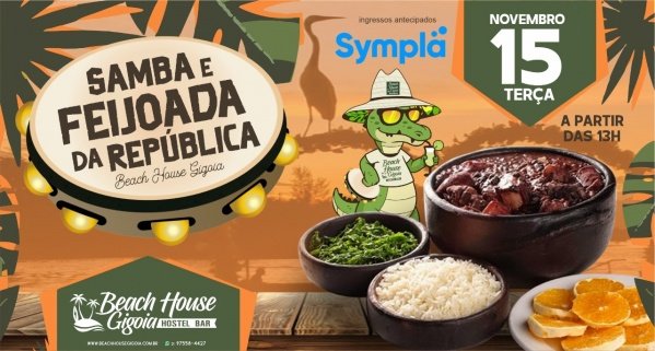 Samba e Feijoada da República. em Rio de Janeiro - Sympla
