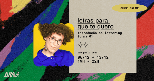 Letras para que te quero: Introdução ao lettering - online - Sympla