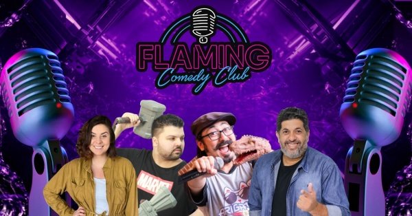 NOITE DE ELENCO DO FLAMING COMEDY CLUB em São Paulo - Sympla