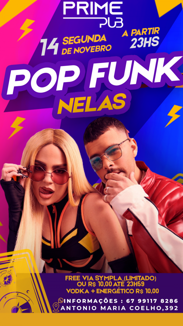POP FUNK em Campo Grande - Sympla