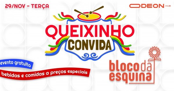 Queixinho convida Bloco da Esquina em Belo Horizonte - Sympla