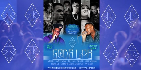 Gods Lab em Carapicuíba - Sympla