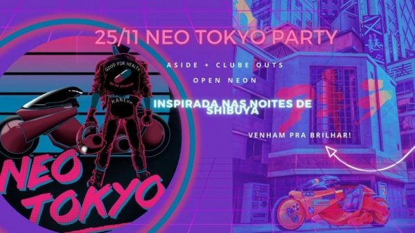 | OPEN BAR | Aside Party- Neo Tokyo em São Paulo - Sympla