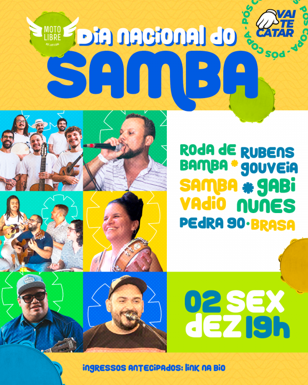 Dia Nacional do Samba em Fortaleza - Sympla