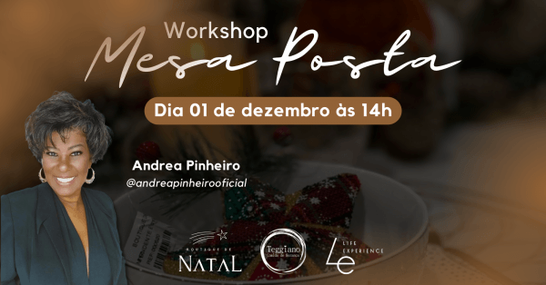 WORKSHOP - MESA POSTA em Rio de Janeiro - Sympla