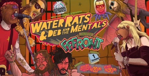 Water Rats e Deb and The Mentals em São Paulo - Sympla
