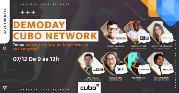 DemoDay Cubo Network em São Paulo - Sympla