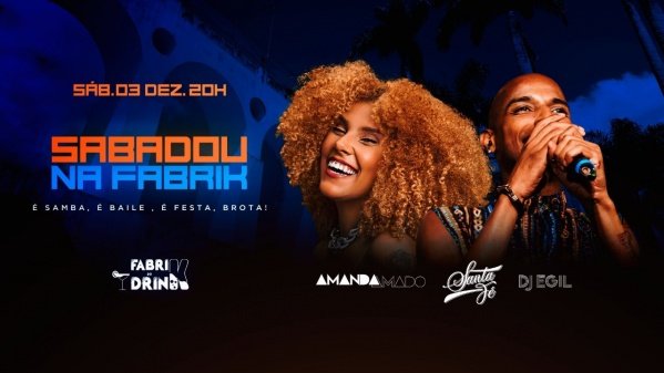 Sabadou - Amanda Amado convida Vini Santa Fé e DJ Egil em Rio de ...