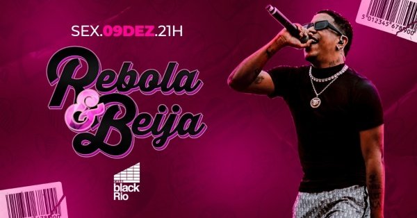 REBOLA & BEIJA: KIAZ + ATRAÇÕES em Rio de Janeiro - Sympla