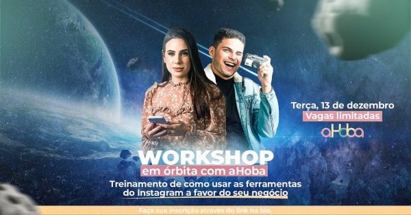 Workshop - Em Órbita com aHoba em Pocinhos - Sympla