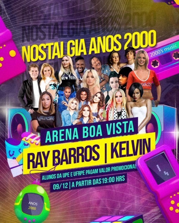 Nostalgia Anos 2000 em Garanhuns - Sympla