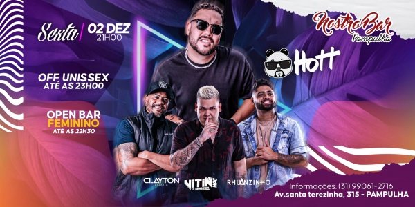 SEXTOU NOSTRO BAR PAMPULHA em Belo Horizonte - Sympla