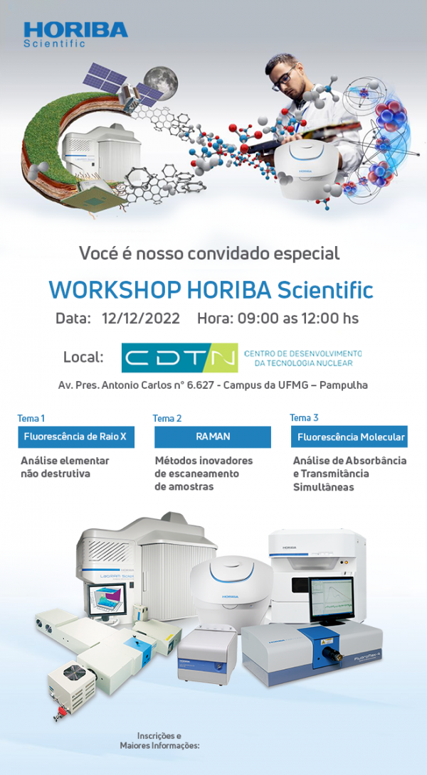 Workshop HORIBA Scientific Brasil em Belo Horizonte - Sympla