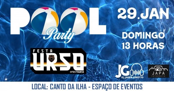 FESTA URSO POOL PARTY em Porto Alegre - Sympla