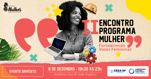 II Encontro Programa Mulher Crea-SP em São Paulo - Sympla