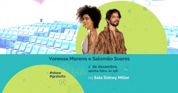 Vanessa Moreno e Salomão Soares em Rio de Janeiro - Sympla