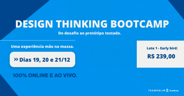 Design Thinking Bootcamp - online - Sympla