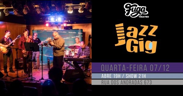Jazz Gig em Porto Alegre - Sympla