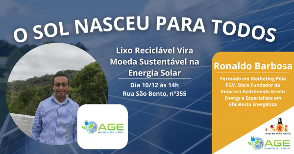 Feira de Energia Solar - O Sol Nasceu Para Todos apresenta: Ronaldo ...
