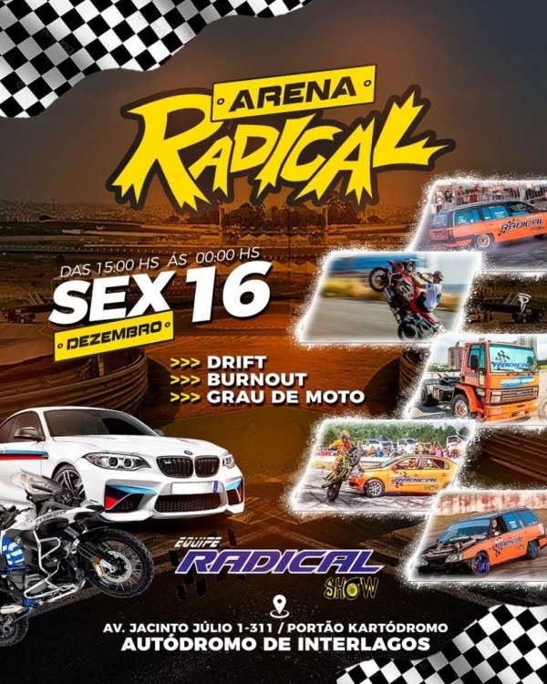 ARENA RADICAL em São Paulo - Sympla