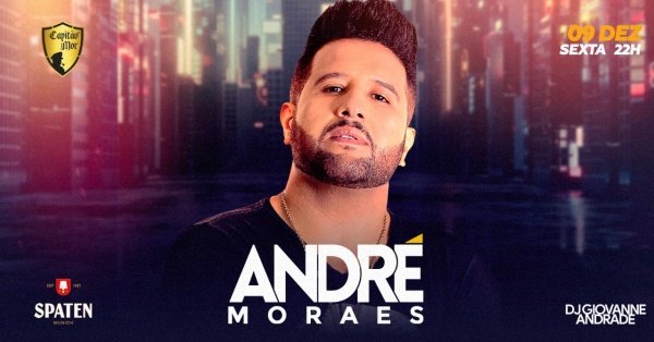 SERTANEJO COM ANDRÉ MORAIS # 09.12.2022 em Tremembé - Sympla