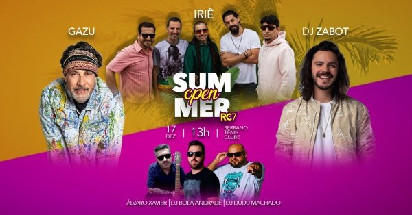OPEN SUMMER RC7 em Lages - Sympla